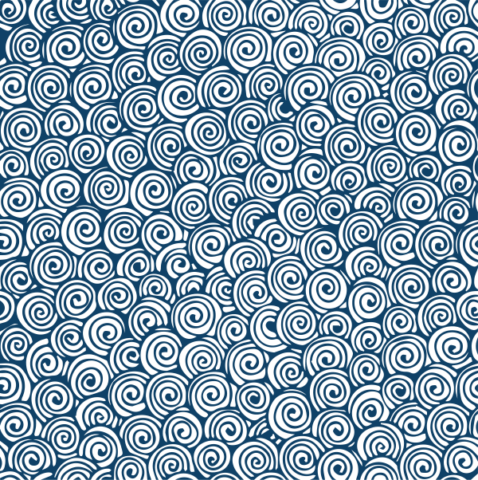 swirl-pattern_dark-blue | Silver Forest